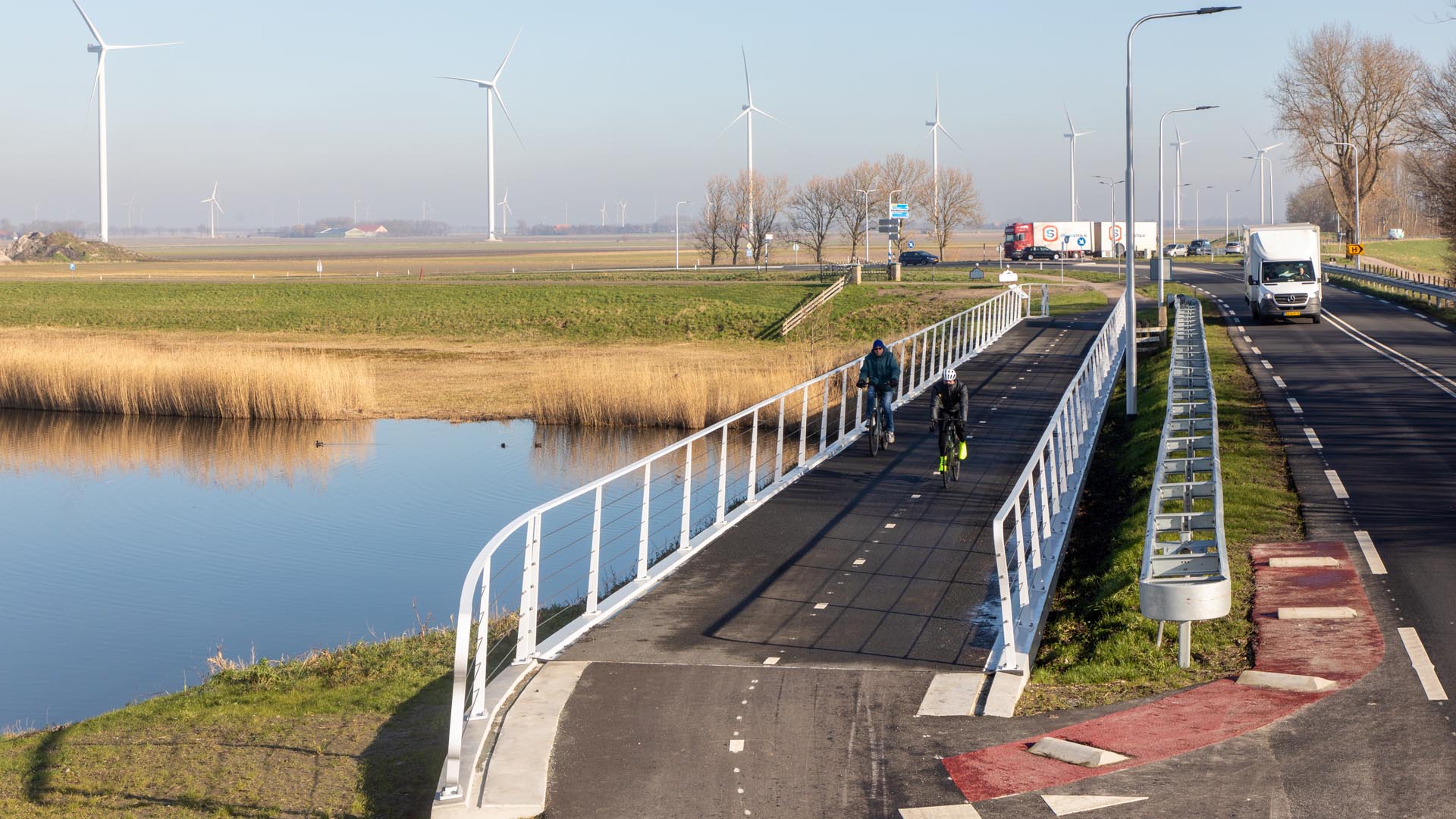 fietsbrug N239 Aartswoud - ipv Delft creatieve ingenieurs
